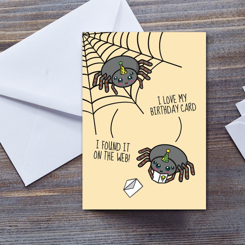 Cute Happy Birthday Card for Her or Him, I Found It on the Web ...