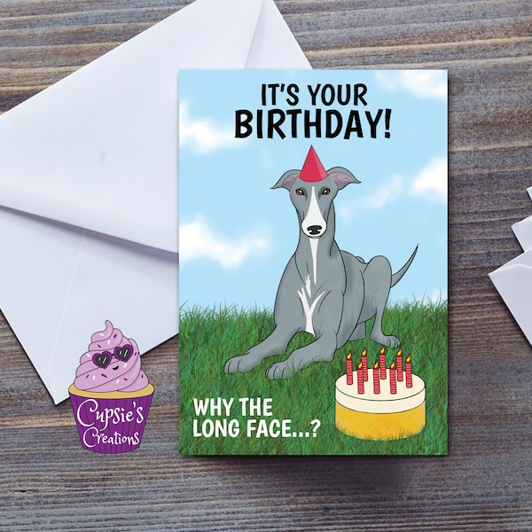 Greyhound Birthday - Etsy
