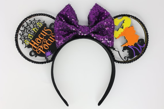 3D Hocus Pocus Inspired Sanderson Sisters Halloween Mouse Ears - Etsy
