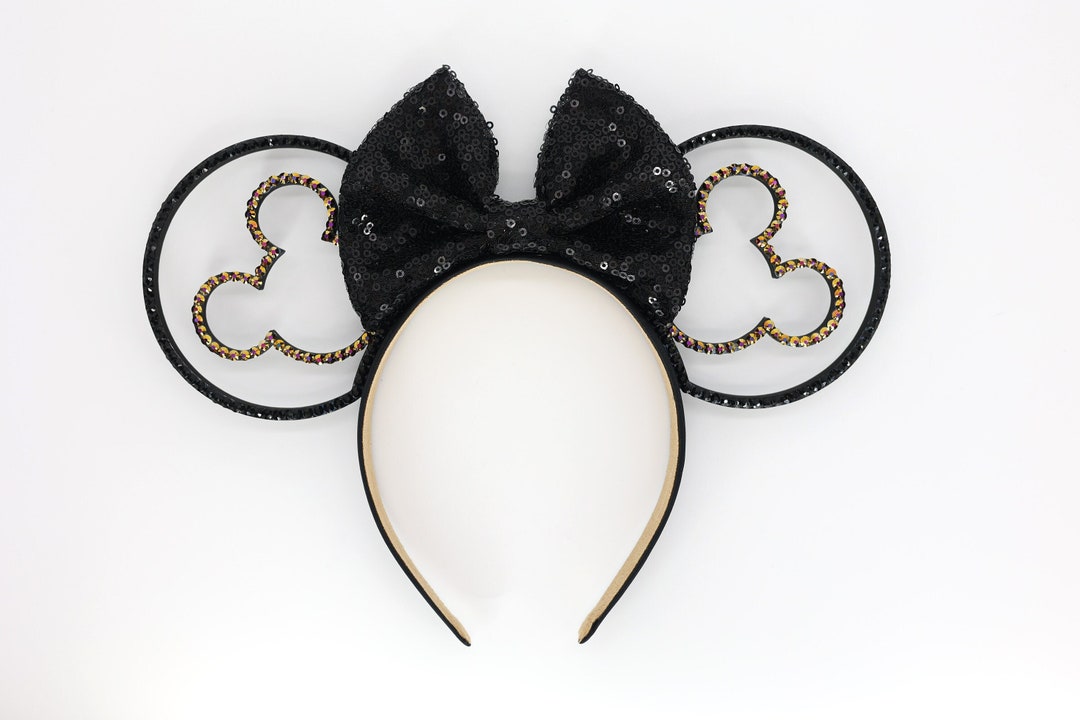 3D GOLD IRIDESCENT Mickey Mouse Ears - Etsy