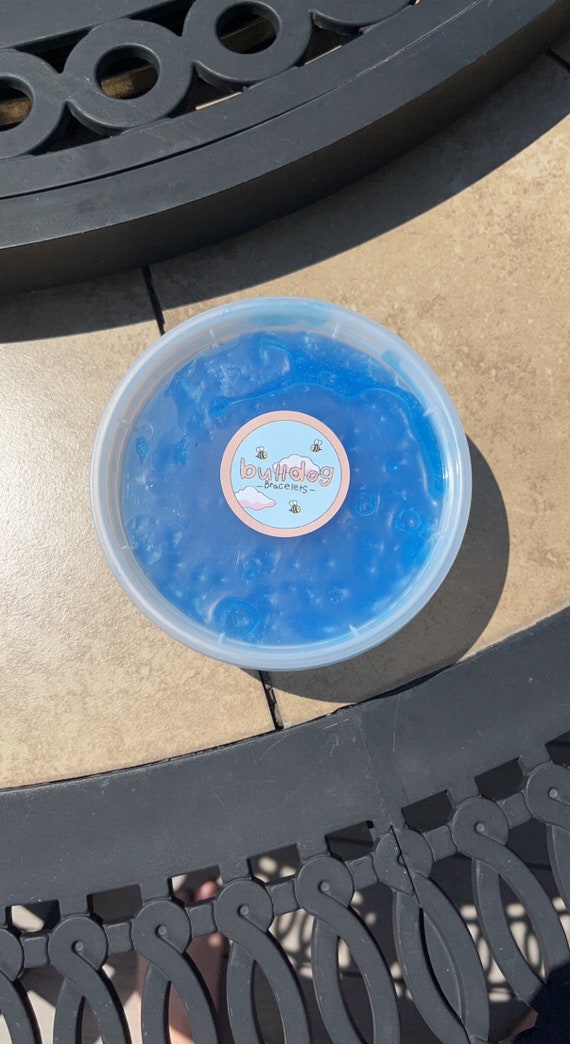 Blue Raspberry Jelly Slime - Etsy