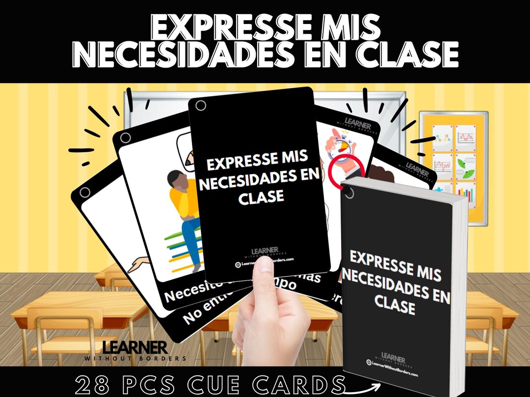 Expresse Mis Necesidades En Clase | Herramientas De Soporte Visual Para ...