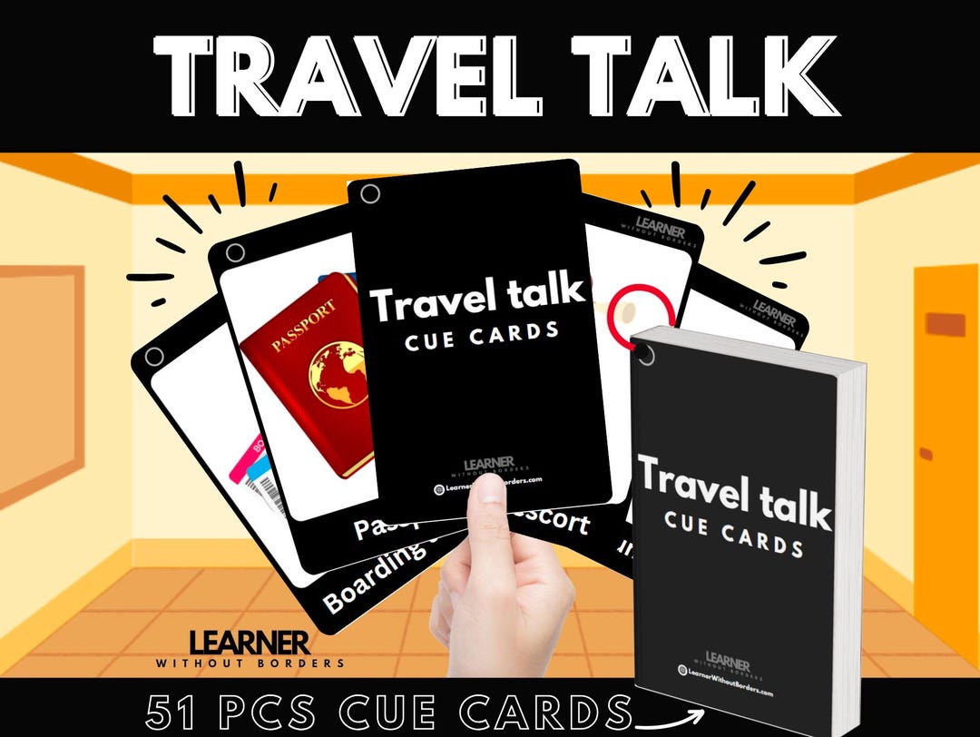 Engaging Travel Flash Cards Autism and ADHD Learning Tools Support ...