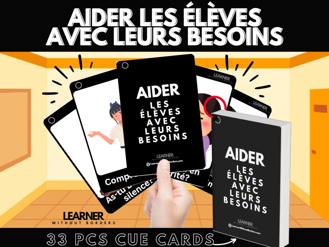 French Visual Cards Support Tools for Autism ADHD and Home Routine ...