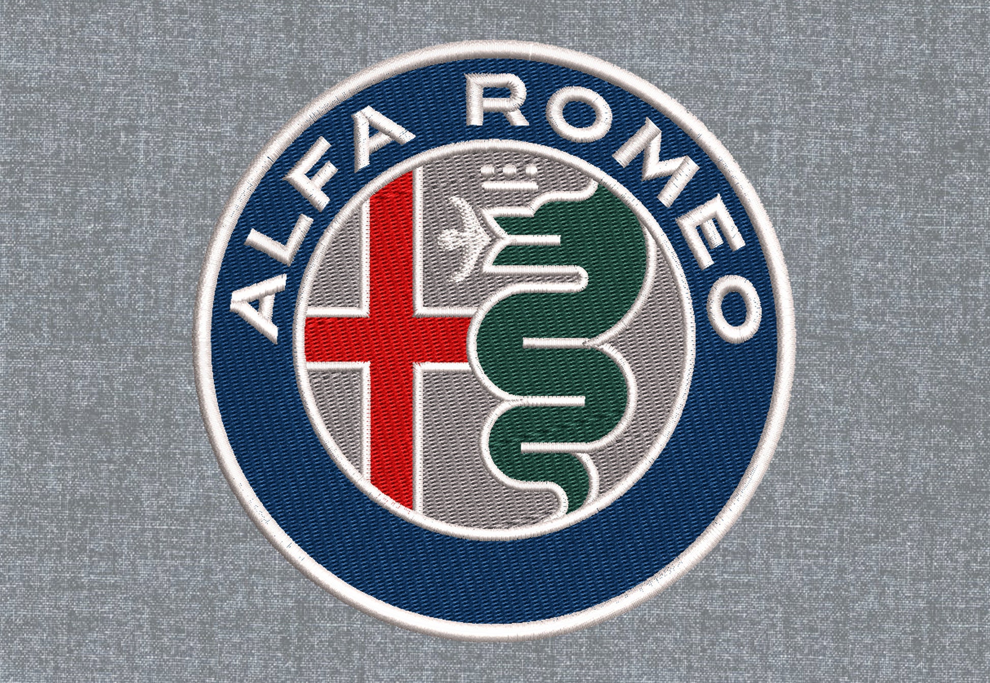 Alfa Romeo Machine Embroidery Design Pattern 3 Sizes - Etsy
