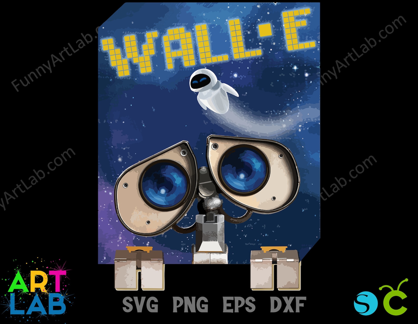 Wall-e Art Svg, Wall-e Png, Wall-e Svg, Wall-e Shirt Diy Svg, Wall-e ...