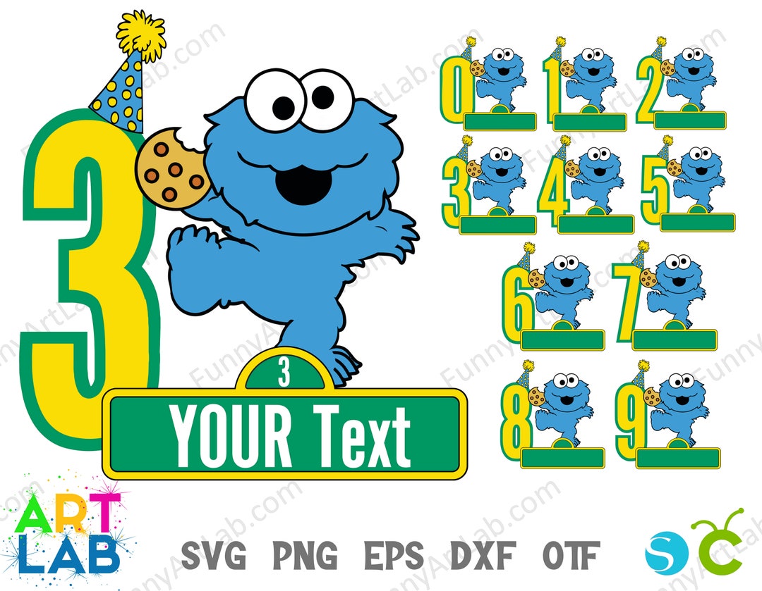Baby Street Birthday Numbers Svg Png, Fan Art License, Street SVG ...