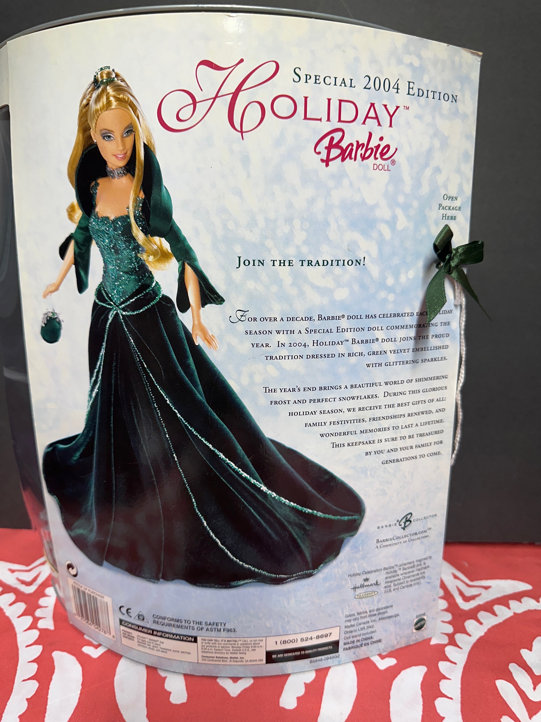 2004 Holiday Barbie Special Edition - Etsy