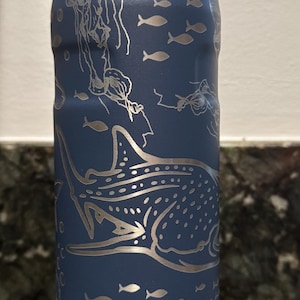 Shark Flip Straw Stanley - Etsy