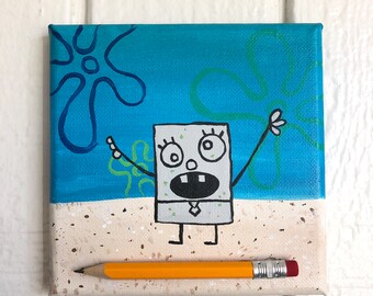 Doodlebob Art - Etsy