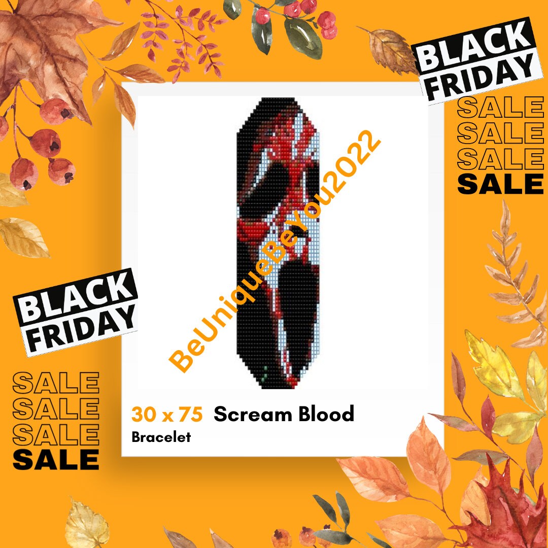 Pattern Scream Blood - Etsy