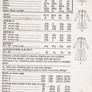 1971 Vintage Sewing Pattern B32 1/2″ DRESS (2234) Butterick 6308 - Etsy
