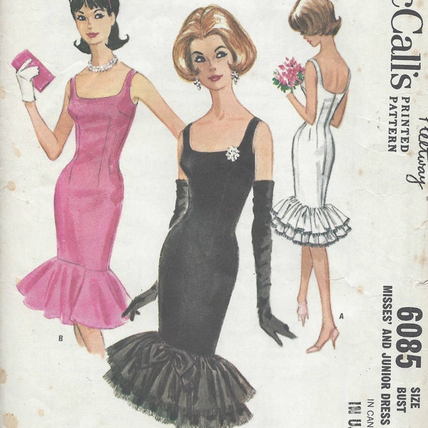 1961 Dress Pattern - Etsy