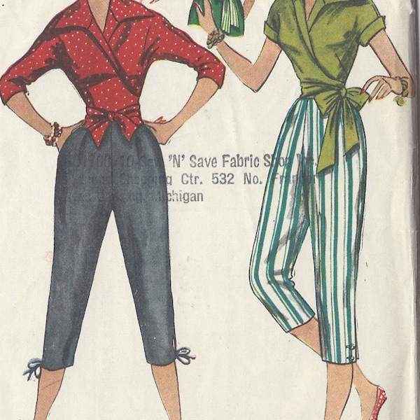 Pedal Pushers - Etsy