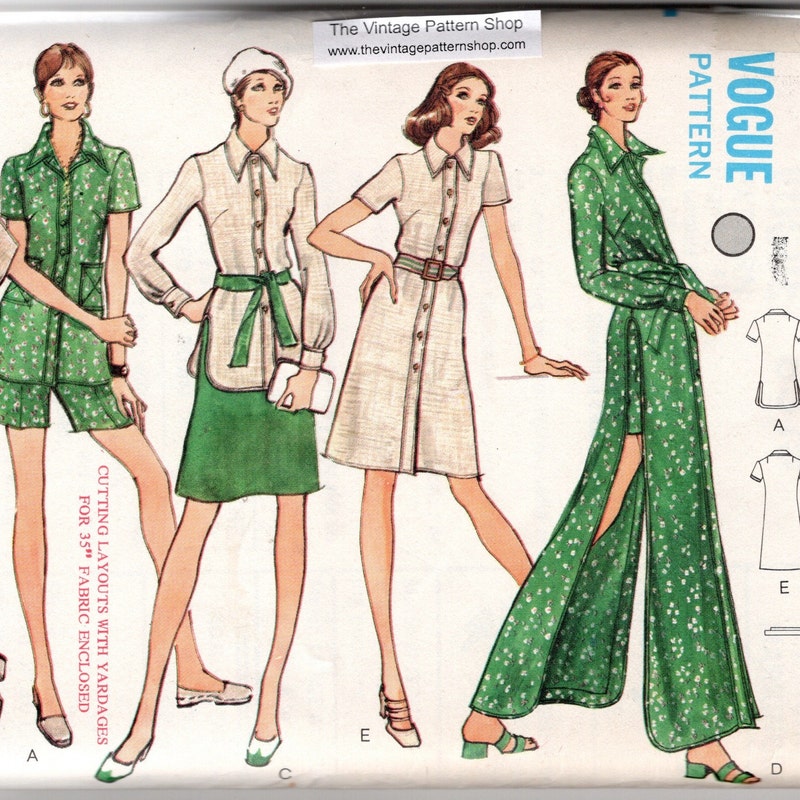 70s Vogue Patterns - Etsy