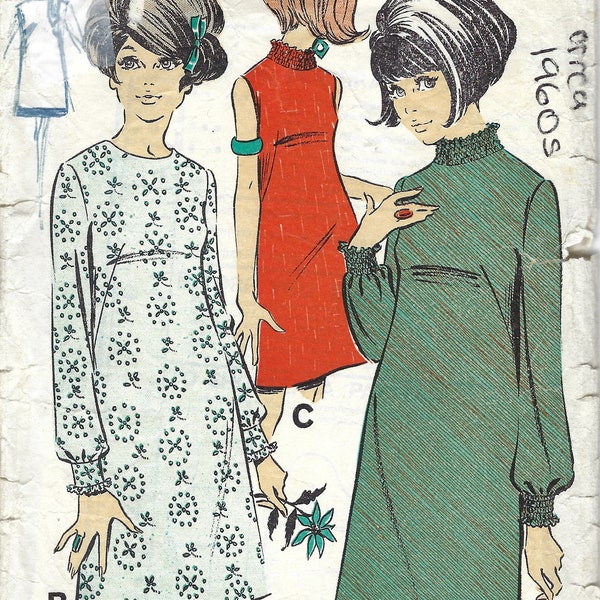 Biba Dress Pattern - Etsy