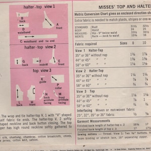 1974 Vintage Sewing Pattern B32 1/2 TOP (1010) by Simplicity 6358 - Etsy