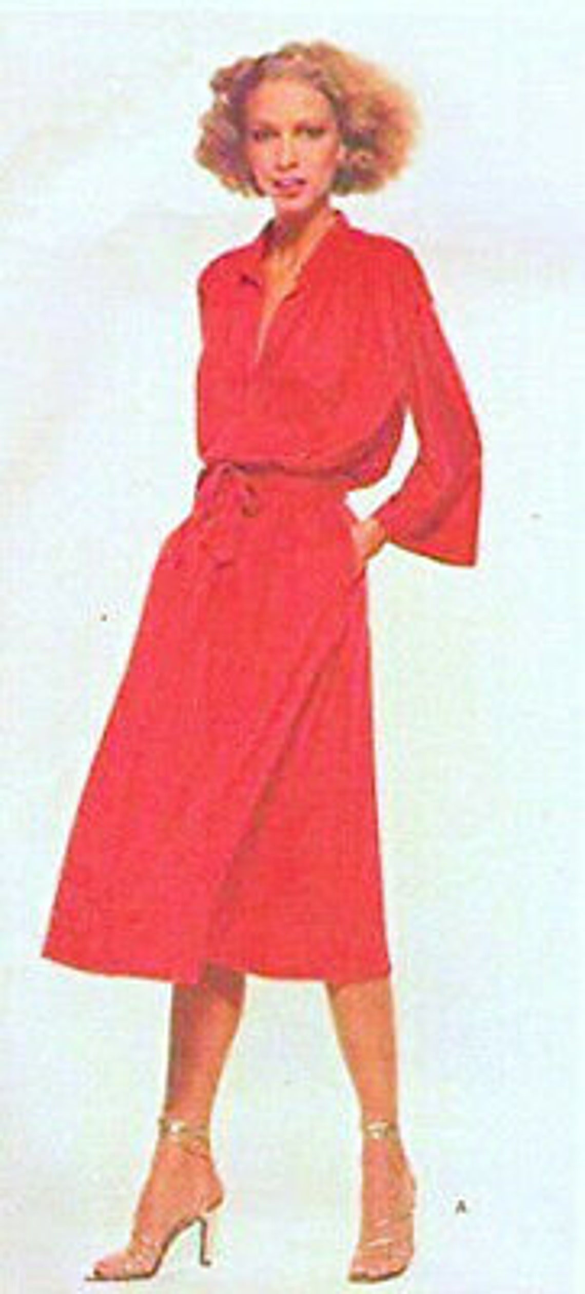 1979 Vintage VOGUE Sewing Pattern DRESS B32.5″ (1885) by Renanta ...