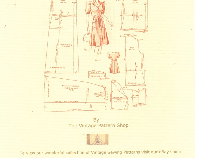 1967 Vintage VOGUE Sewing Pattern B31″ DRESS (2021) Belinda Bellville ...