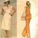 1970s Vintage VOGUE Sewing Pattern B36 TOP PANTS & Dress (1711) Jerry ...