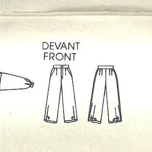 1983 Vintage VOGUE Sewing Pattern Bust: 32 1/2in Jacket Pants Top (2208 ...