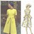 1972 Vintage Sewing Pattern B34 DRESS Detachable Collar BIKINI PANTS ...