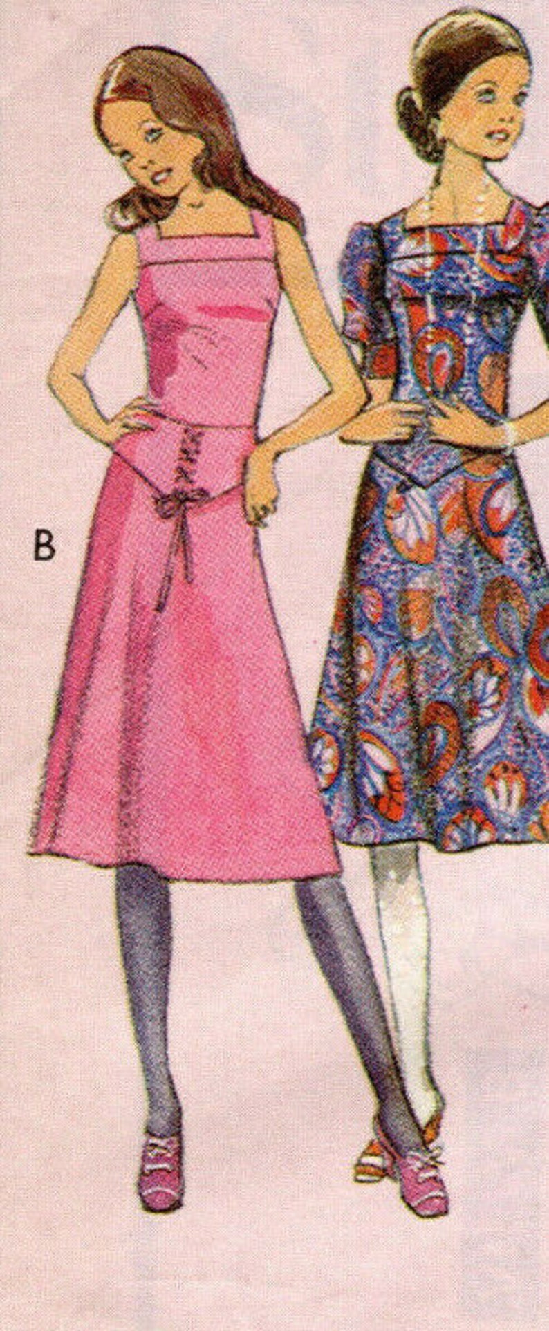 1971 Vintage Sewing Pattern B34 DRESS 2017 by Style 3105 - Etsy