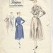 1972 Vintage Sewing Pattern B34 DRESS Detachable Collar BIKINI PANTS ...