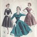 1942 WW2 Vintage Sewing Pattern B34w28 SLACK SUIT OVERALLS 1330 ...