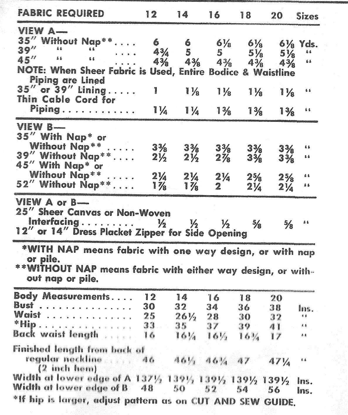 1956 Vintage Sewing Pattern B36 DRESS R962 Mccalls 3687 - Etsy