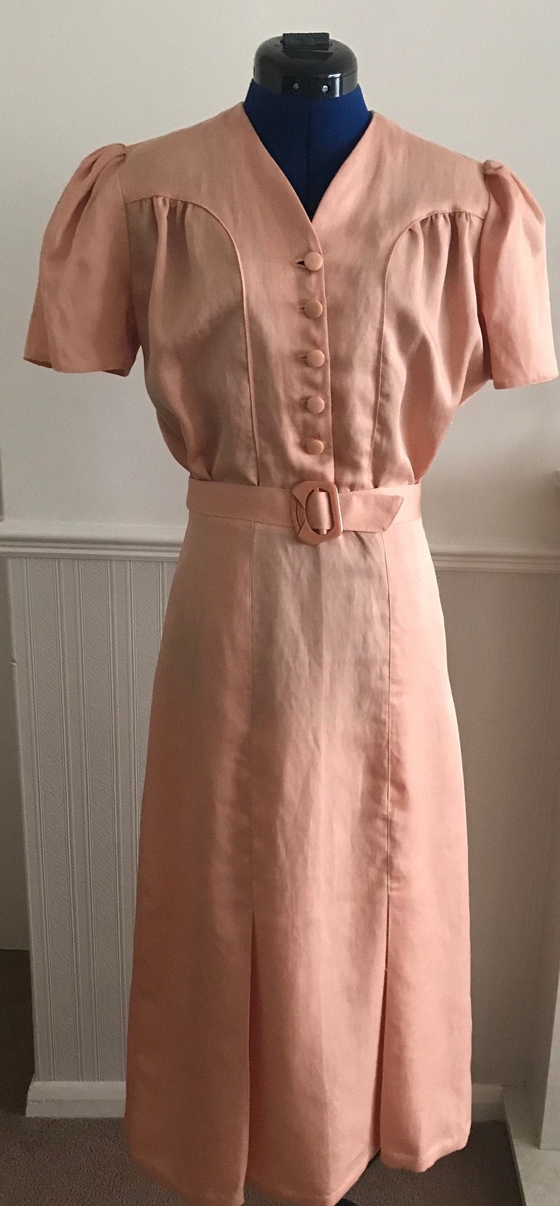 1938 Vintage Sewing Pattern B32 DRESS 1734 Mccall 9781 - Etsy