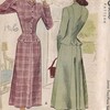 1950s Vintage Sewing Pattern B33 DRESS, JACKET & CUMMERBUND 136 ...