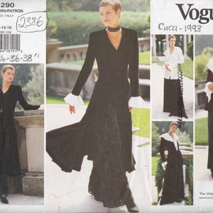 1993 Vintage VOGUE Sewing Pattern B34-36-38 Jacket, Dress, Top & Pants ...