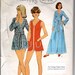 1972 Vintage Sewing Pattern B34 DRESS Detachable Collar BIKINI PANTS ...