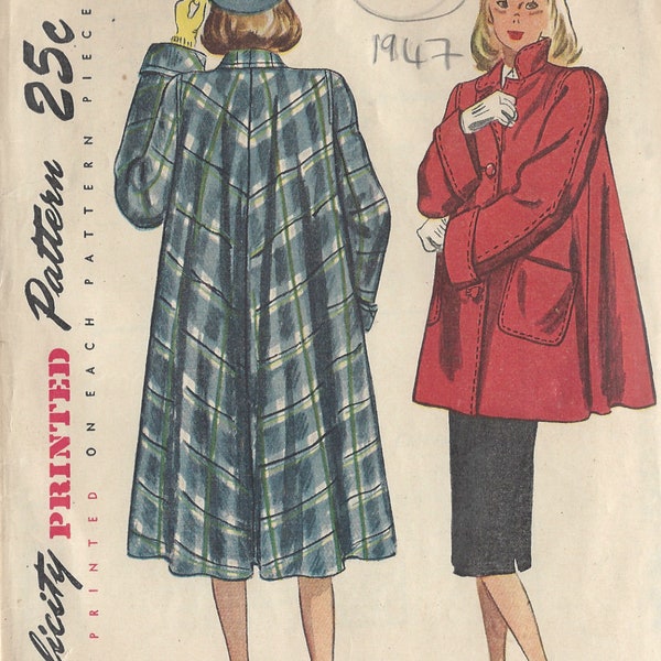 Swing Coat Pattern - Etsy