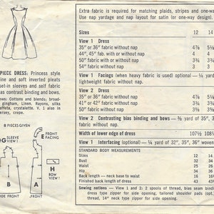 1959 Vintage Sewing Pattern DRESS B36" (R504) Simplicity 3003 - Etsy