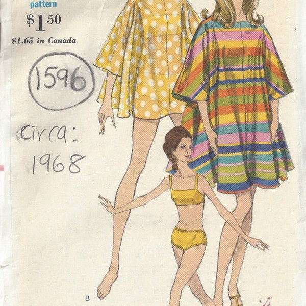 1960s Swimsuit Sewing Pattern - Etsy