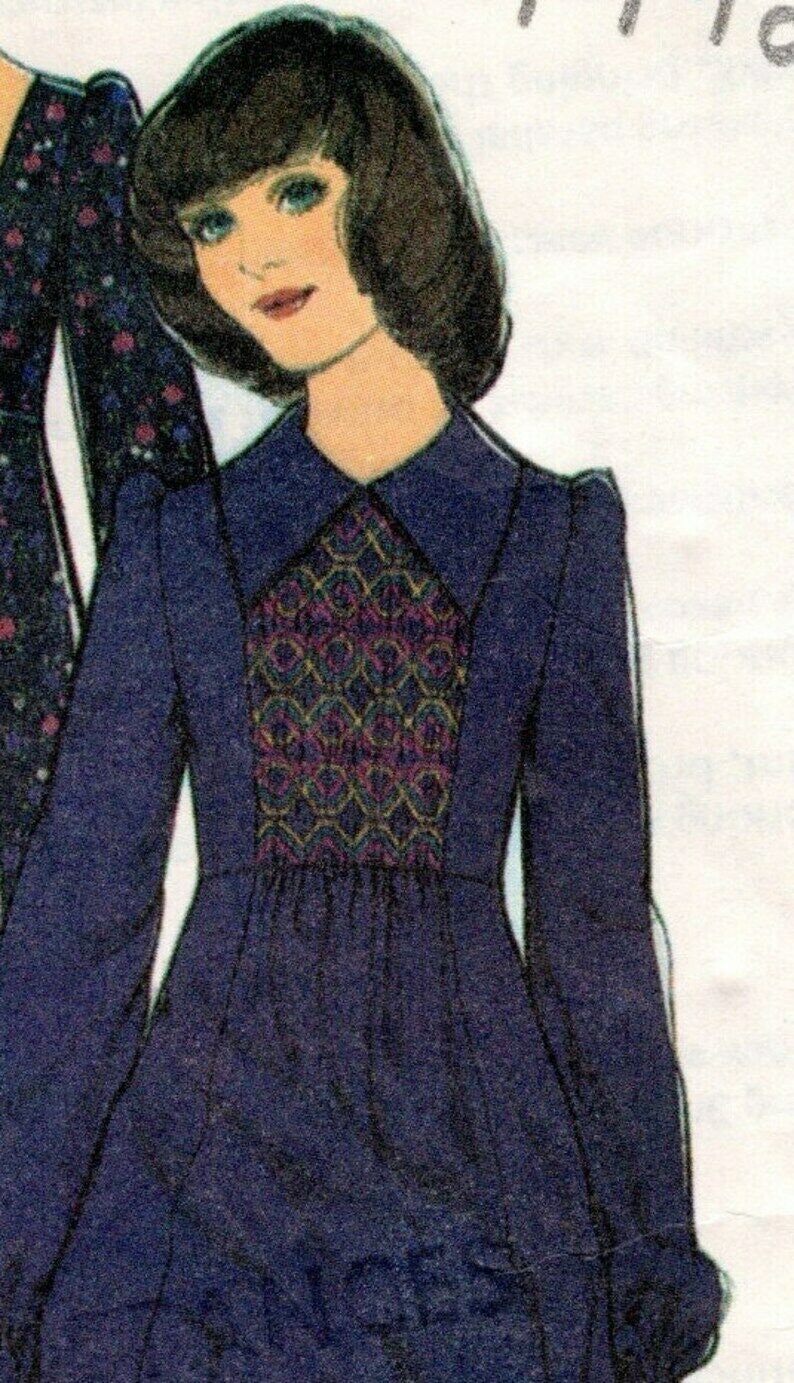 1972 Vintage Sewing Pattern B36 DRESS TUNIC TROUSERS - Etsy