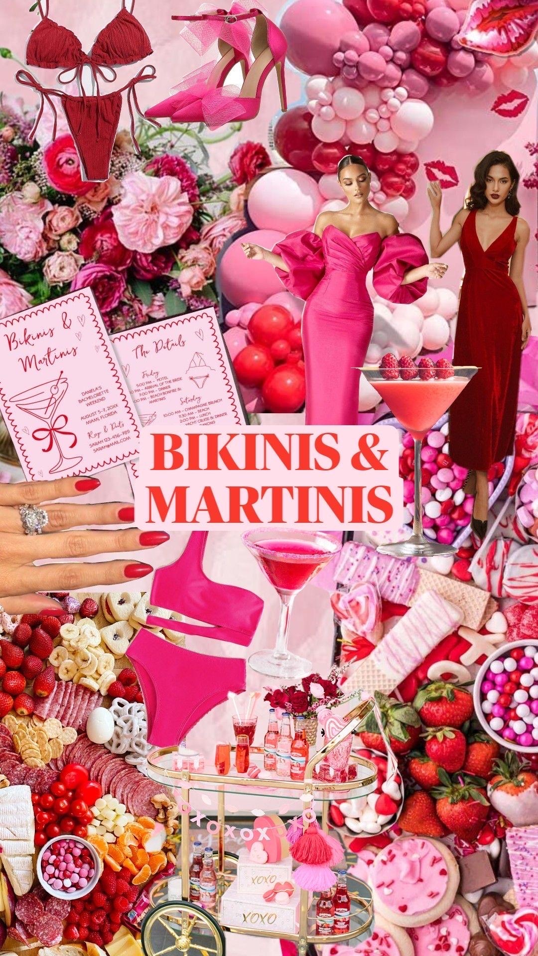Bikinis & Martinis Party Theme Kit!! - Etsy