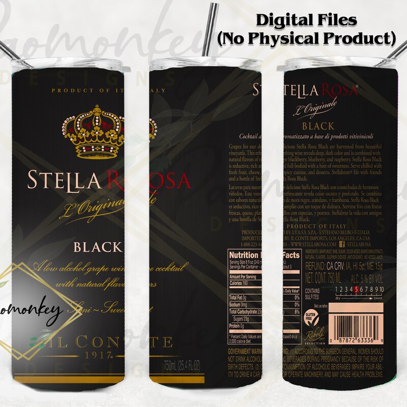 Stella Rosa Label - Etsy