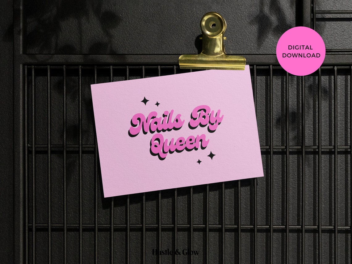 Nail Tech Branding Kit Nail Tech Instagram Template Nail - Etsy