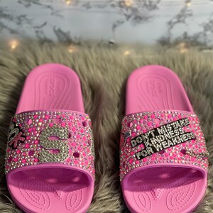 Custom Rhinestone Crocs, Blinged Out Crocs, Customized Crocs, Crocs ...