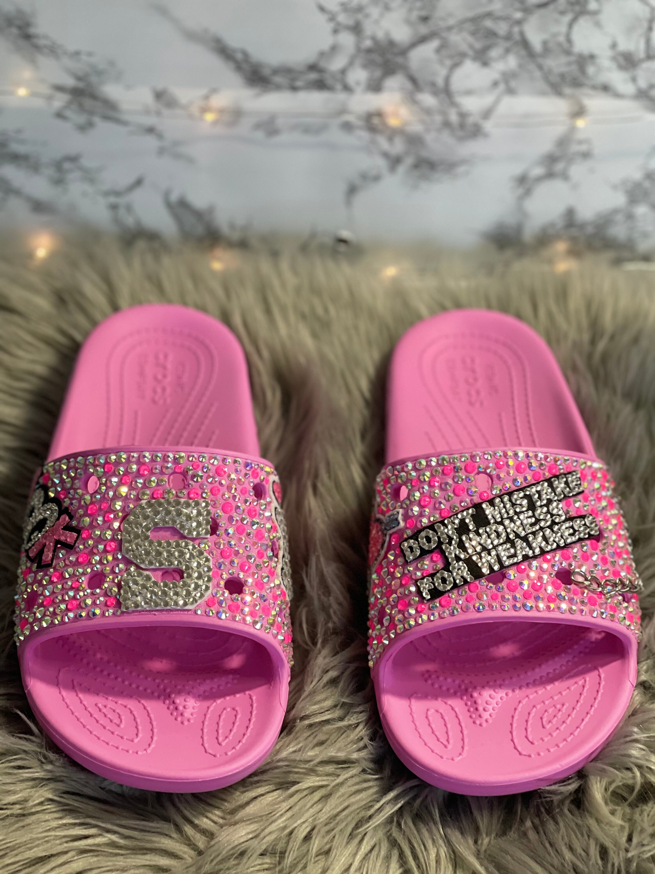 Custom Rhinestone Crocs, Blinged Out Crocs, Customized Crocs, Crocs ...