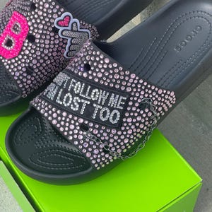Custom Rhinestone Crocs, Blinged Out Crocs, Customized Crocs, Crocs ...
