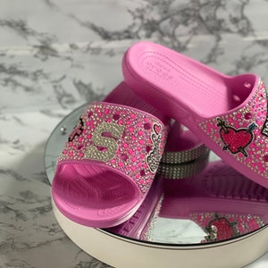 Custom Rhinestone Crocs, Blinged Out Crocs, Customized Crocs, Crocs ...