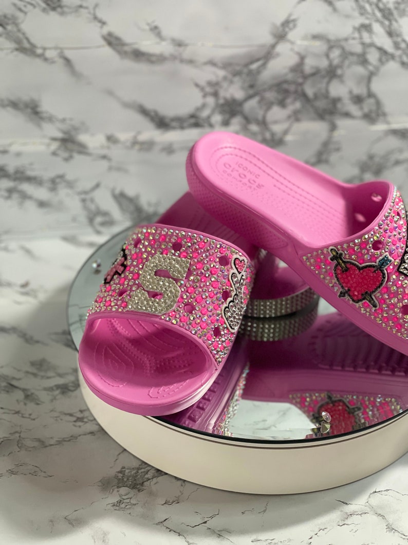 Custom Rhinestone Crocs, Blinged Out Crocs, Customized Crocs, Crocs ...
