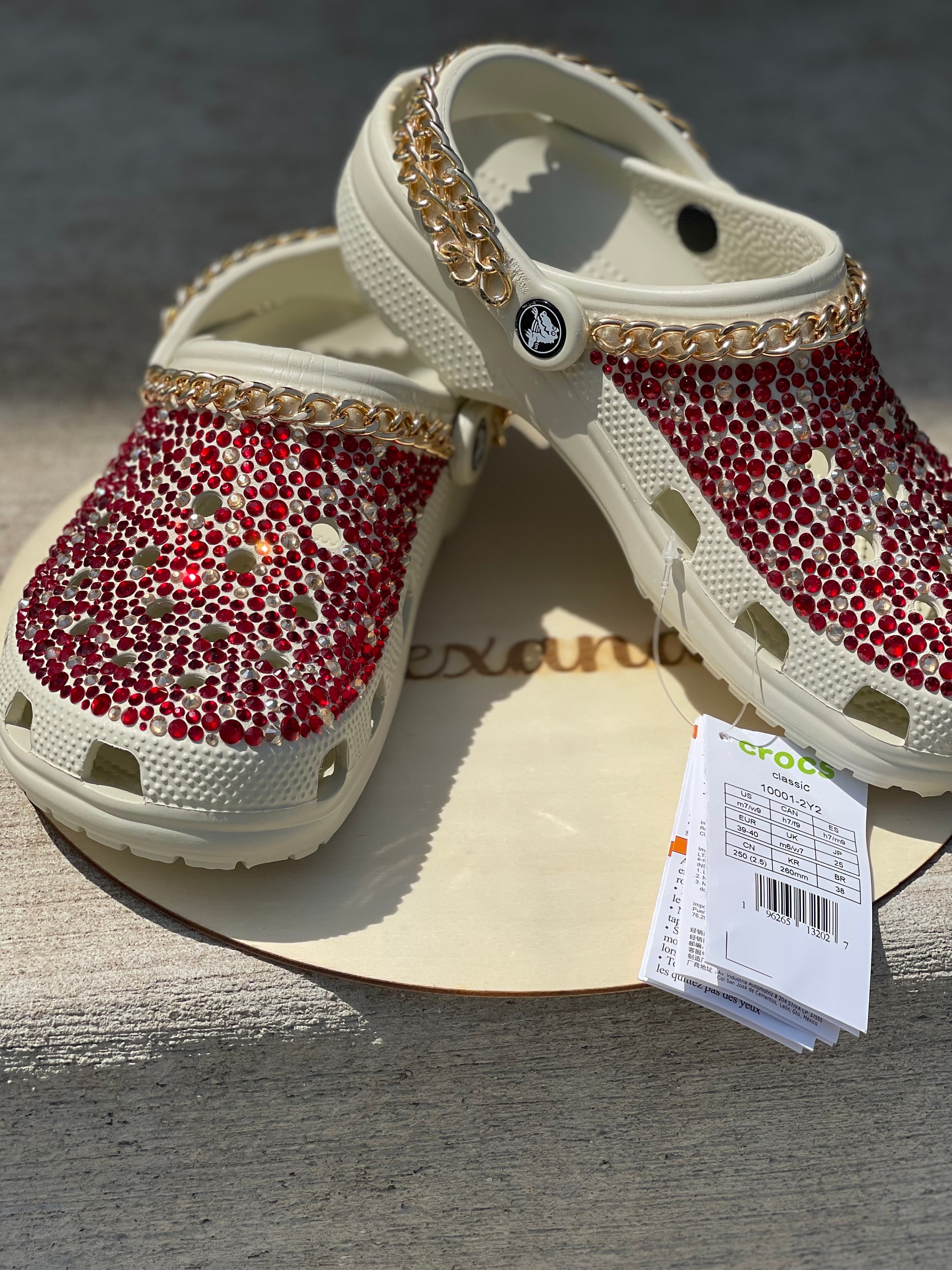 Custom Rhinestone Crocs, Blinged Out Crocs, Customized Crocs, Crocs ...