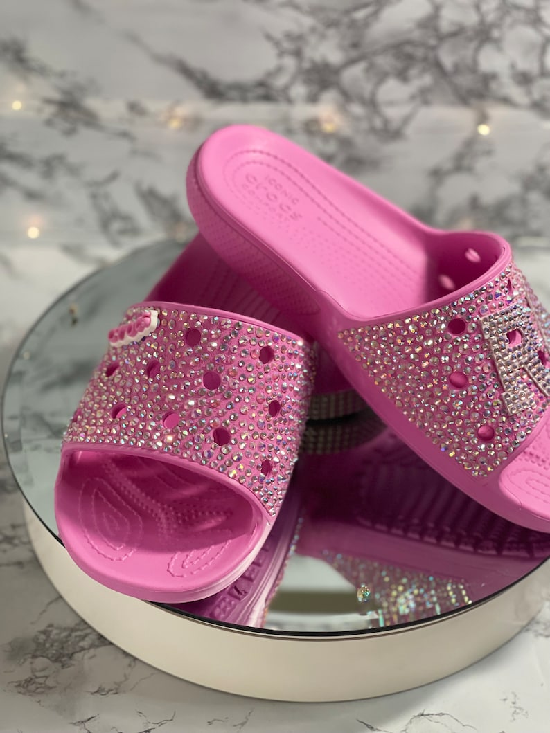 Custom Rhinestone Crocs, Blinged Out Crocs, Customized Crocs, Crocs ...