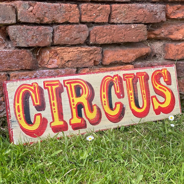 Vintage Circus Signs - Etsy
