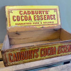 Original Cadburys Cocoa Essence Box - Etsy